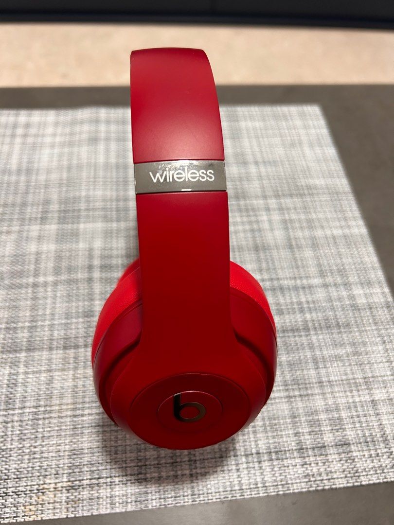 Beats Studio 3 red, Audio, Headphones & Headsets on Carousell