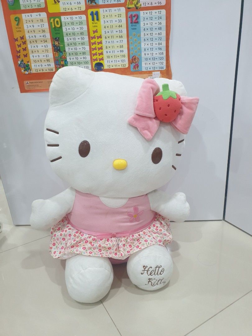 Big Hello Kitty Plush Toy, Hobbies & Toys, Toys & Games on Carousell