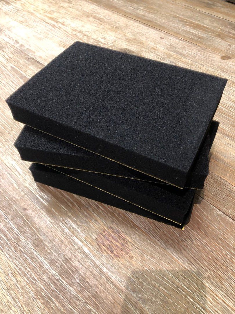 Black high density foam sponge, Furniture & Home Living, Home ...