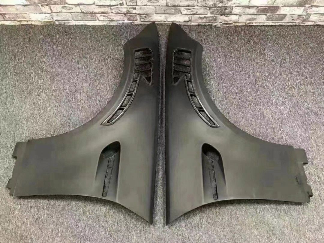 [BMW E92/M3 GT4 Carbon Front Lip/ Splitter/ Fender], Car Accessories ...