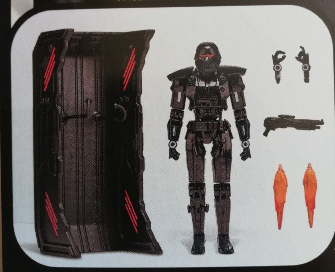 BNIB 3.75" Star Wars Dark Trooper The Mandalorian Starwars SW Figure ...