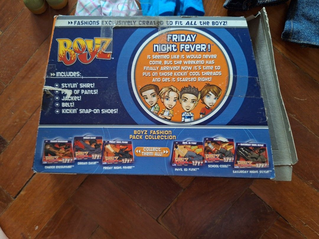 Bratz Boyz Doll Bundle Clothes and Shoes Set 1, Hobbies & Toys ...