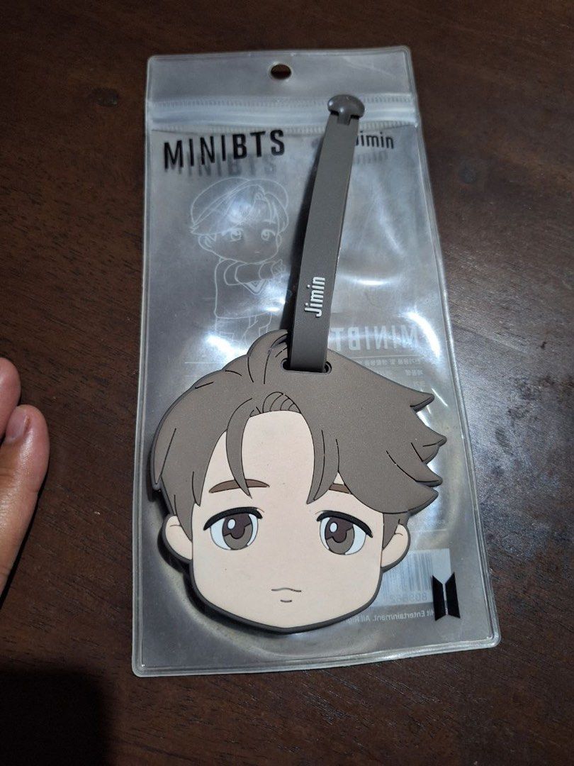 BTS JIMIN OFFICIAL LUGGAGE TAG/ BTS ARMY / BTS MERCH, Hobbies & Toys ...