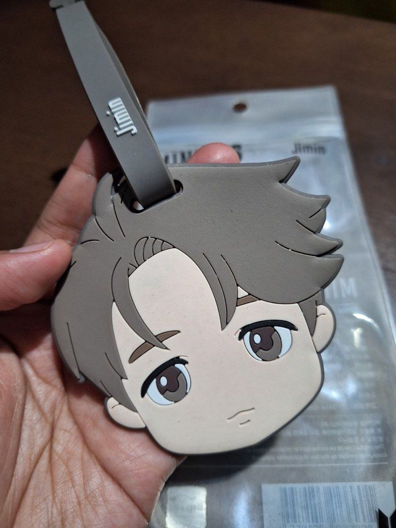 BTS JIMIN OFFICIAL LUGGAGE TAG/ BTS ARMY / BTS MERCH, Hobbies & Toys ...