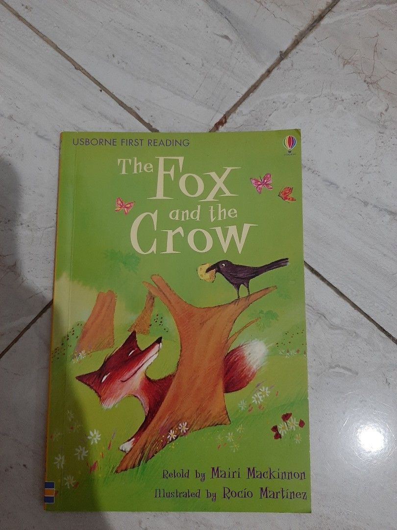 Buku usborne the fox and the crow, Buku & Alat Tulis, Buku Anak-Anak di ...