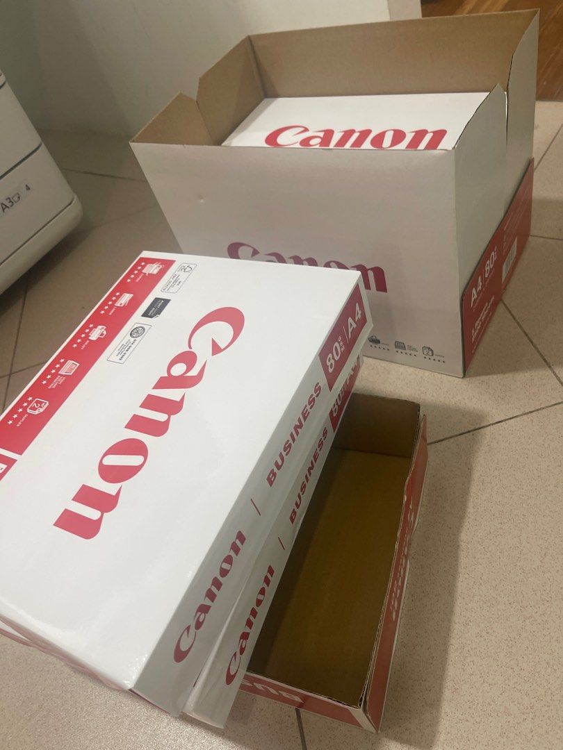 Canon A4 paper in carton 80 gsm , Everything Else on Carousell