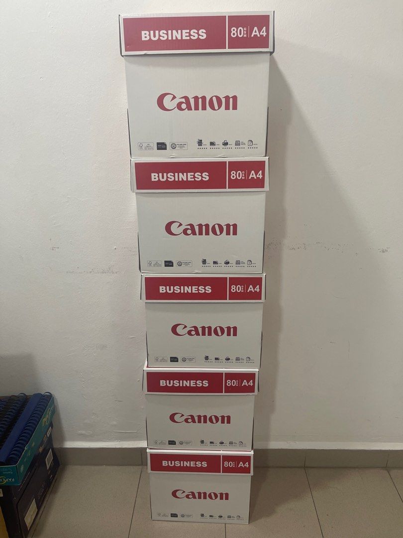 Canon A4 paper in carton 80 gsm , Everything Else on Carousell