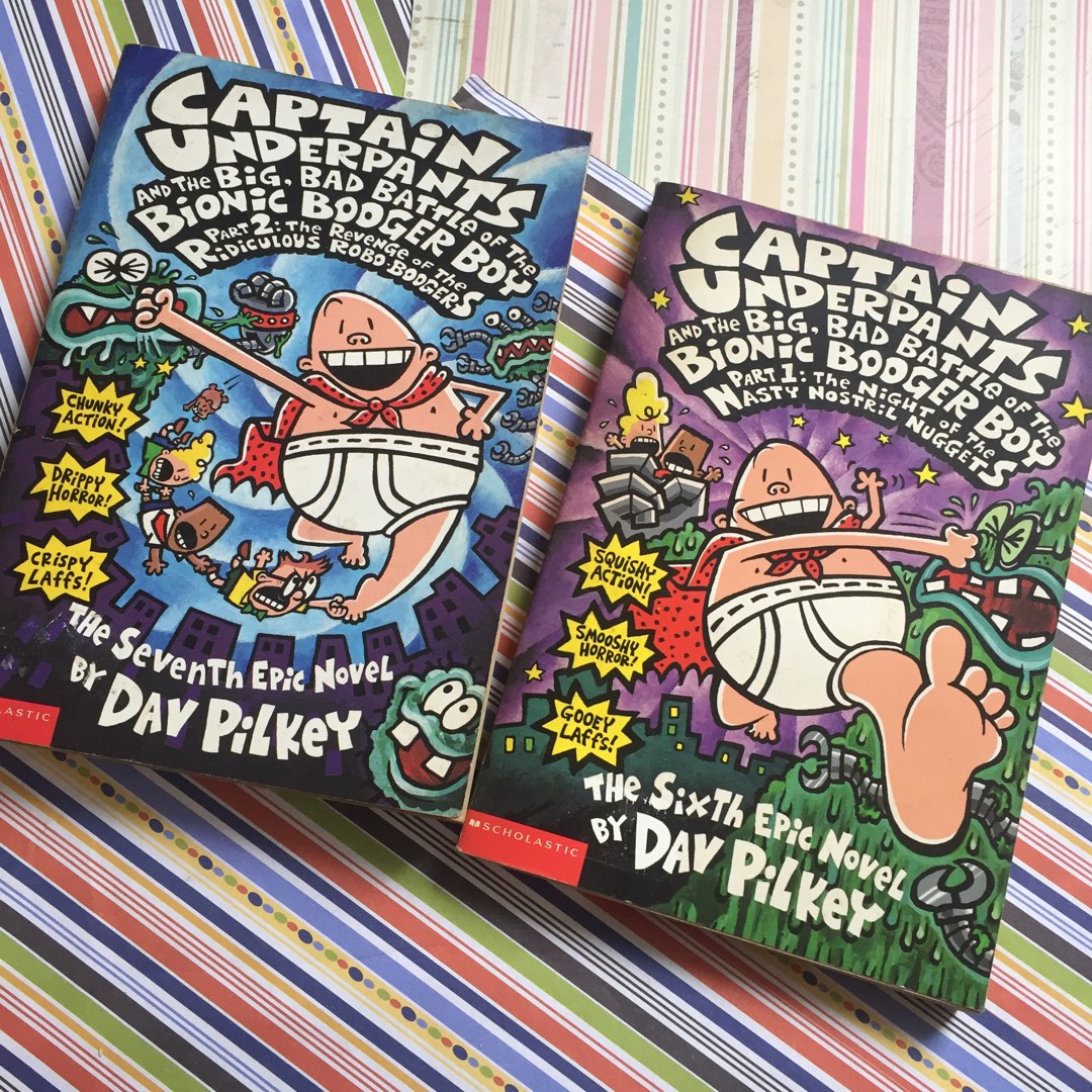 Captain Underpants Book Bundle, Hobbies & Toys, Books & Magazines ...