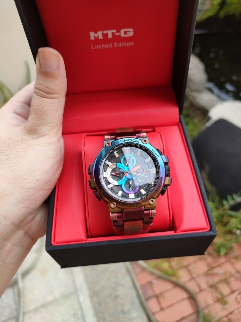 Casio G Shock MTG B1000 volcano lighting limited edition, Luxury ...