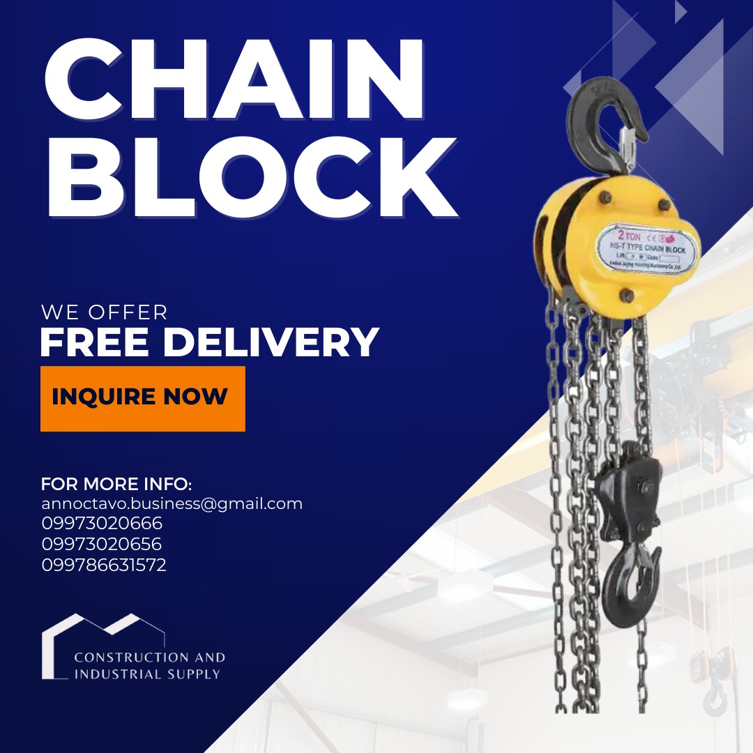 Chain Block | Heavy Lifting | Lifter | Lifting | Lever Block ...