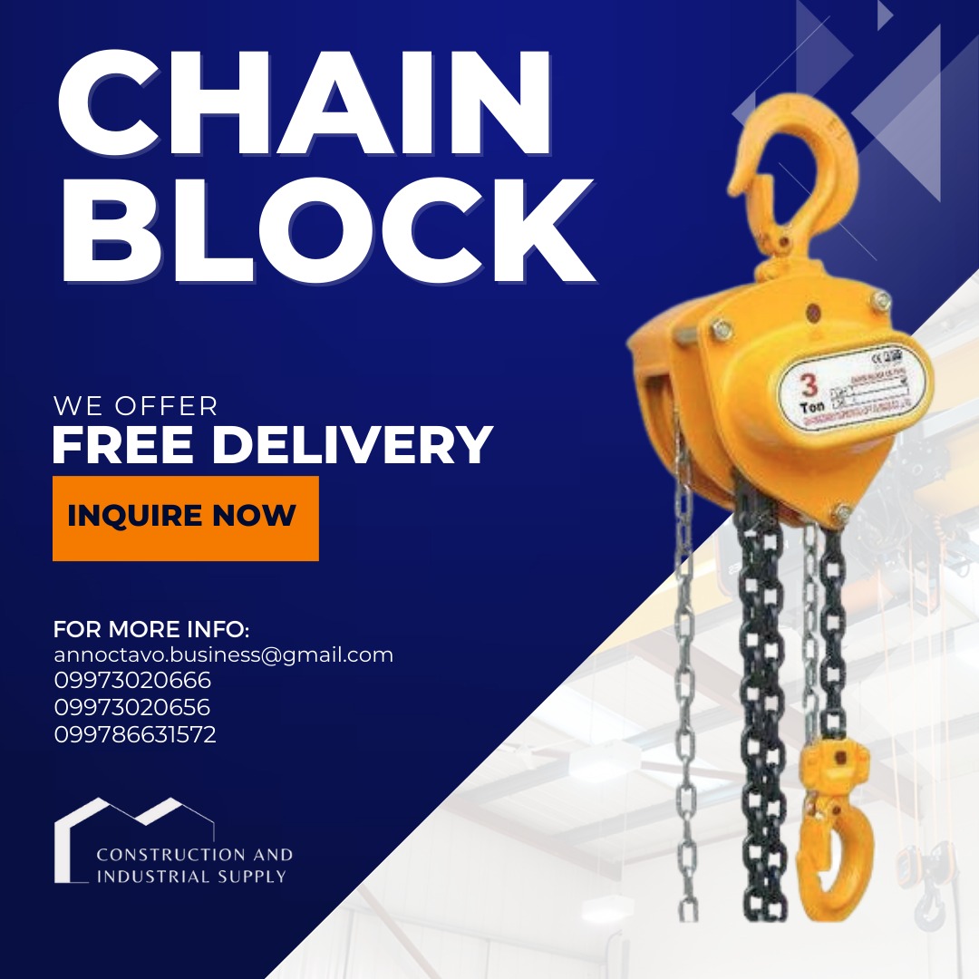 Chain Block | Safety Mechanism| Heavy Lifting | Lifter | Lifting ...