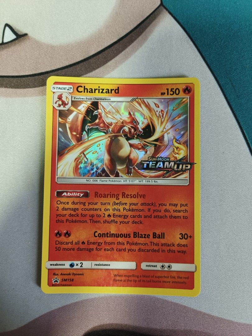 Charizard pokemon card, Hobbies & Toys, Toys & Games on Carousell