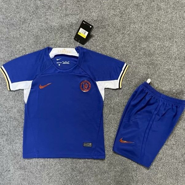 Chelsea FC Kids Jersey Blue Home Kit, Babies & Kids, Babies & Kids ...