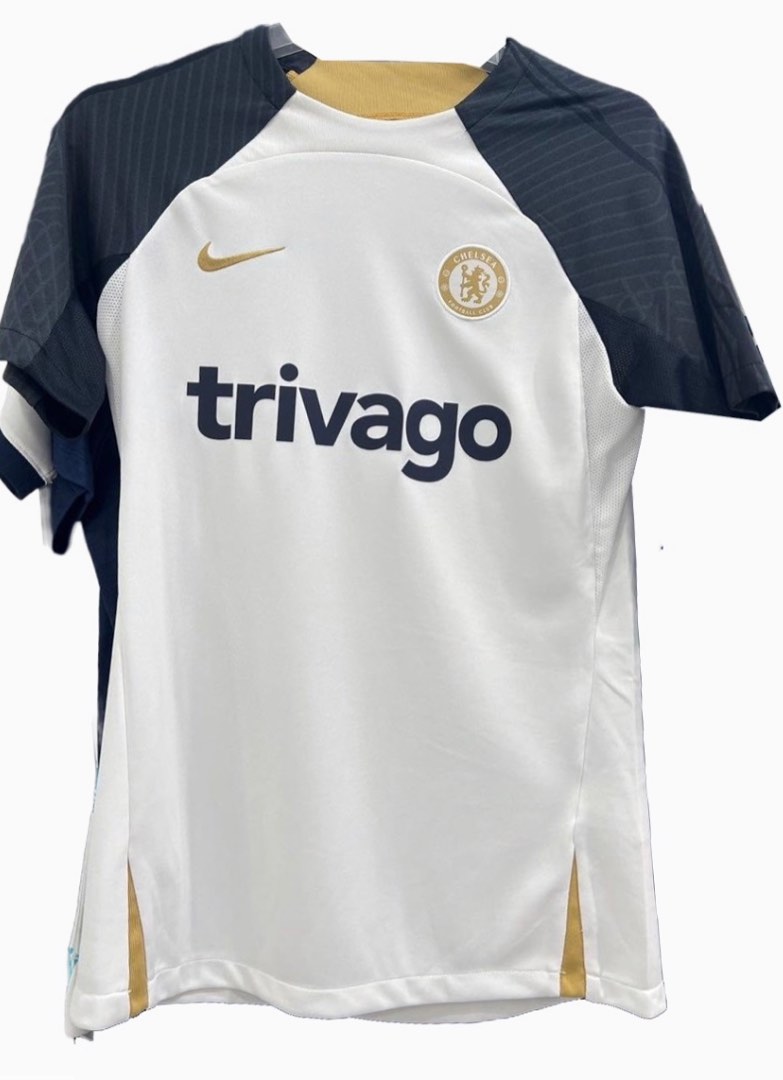 Chelsea training jersey, Men's Fashion, Tops & Sets, Tshirts & Polo ...