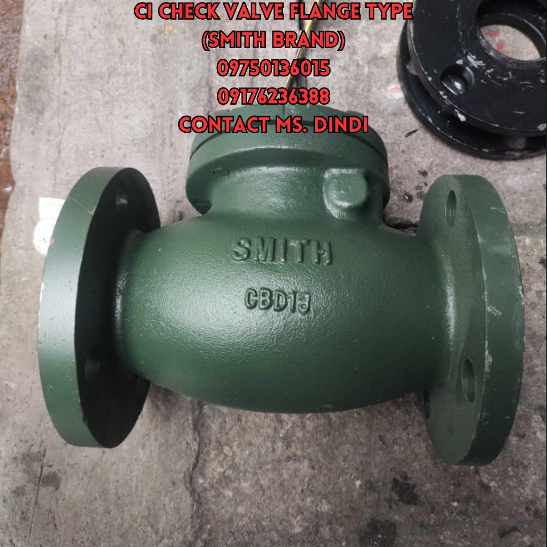 CI CHECK VALVE Flange type (smith brand), Commercial & Industrial ...