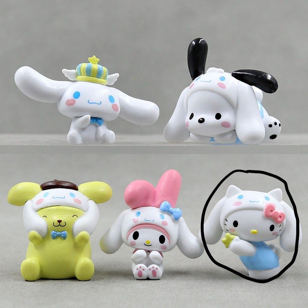 cinnamorroll x hello kitty blindbox figurine, Hobbies & Toys, Toys ...