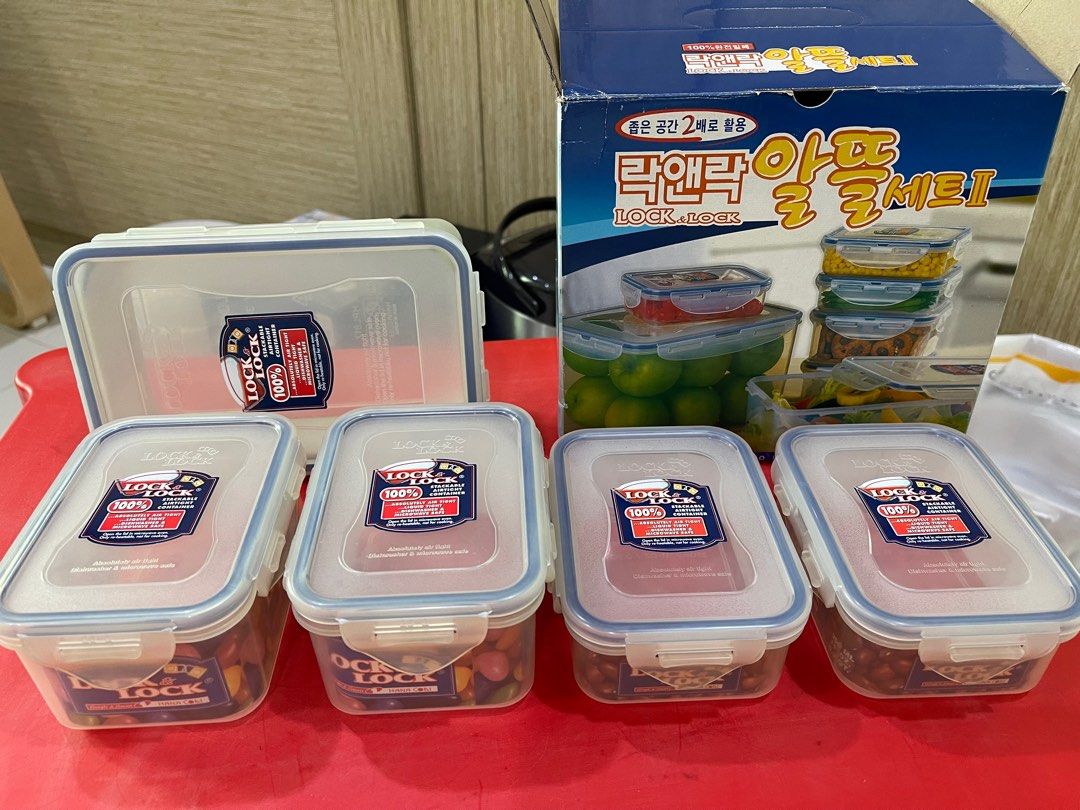 Clearance Lock&Lock -Authentic Korean brand Airtight container ...