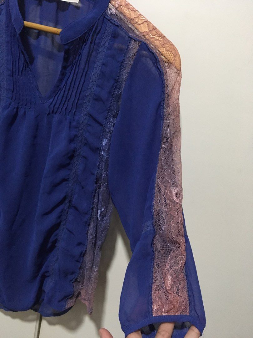 CLN Blouse, Women's Fashion, Tops, Blouses on Carousell