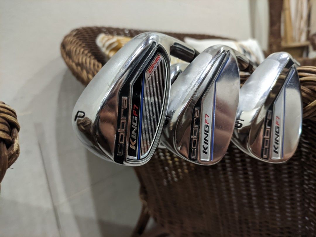 Cobra F7 one length irons 6-9PGS, Sports Equipment, Sports & Games ...