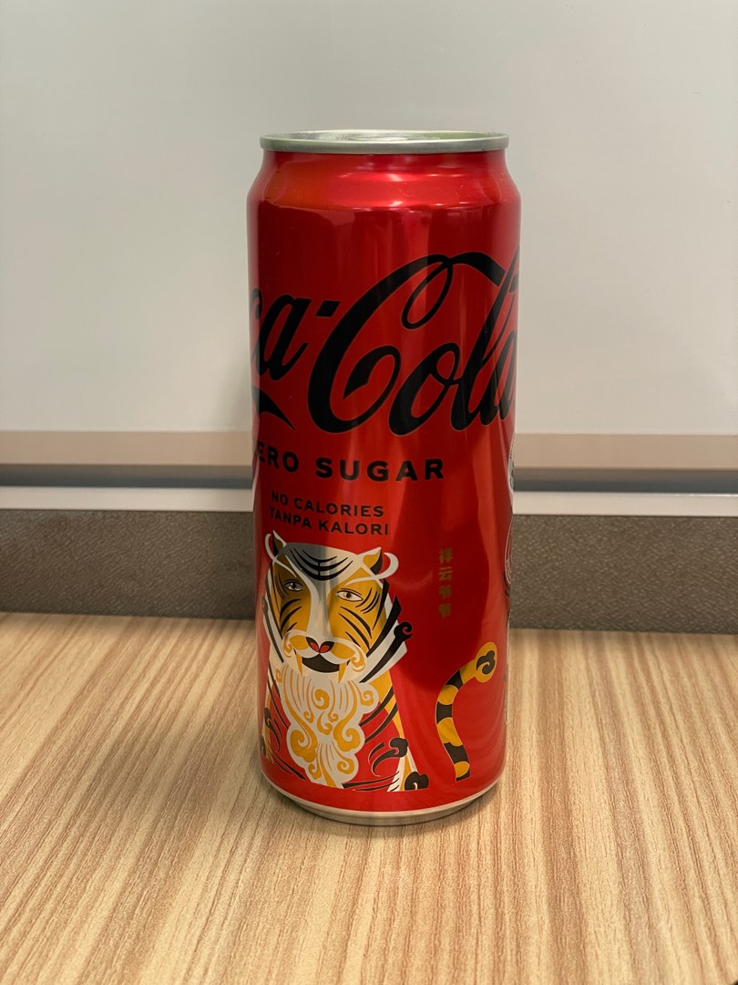 Coke Zero CNY Special Edition - Year of the Tiger, Food & Drinks ...