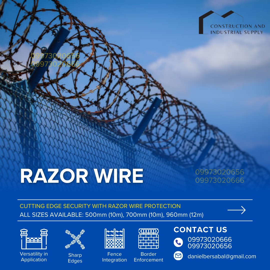 Concertina Wire | Razor Wire | Barbed Wire | Prison Security | Military ...