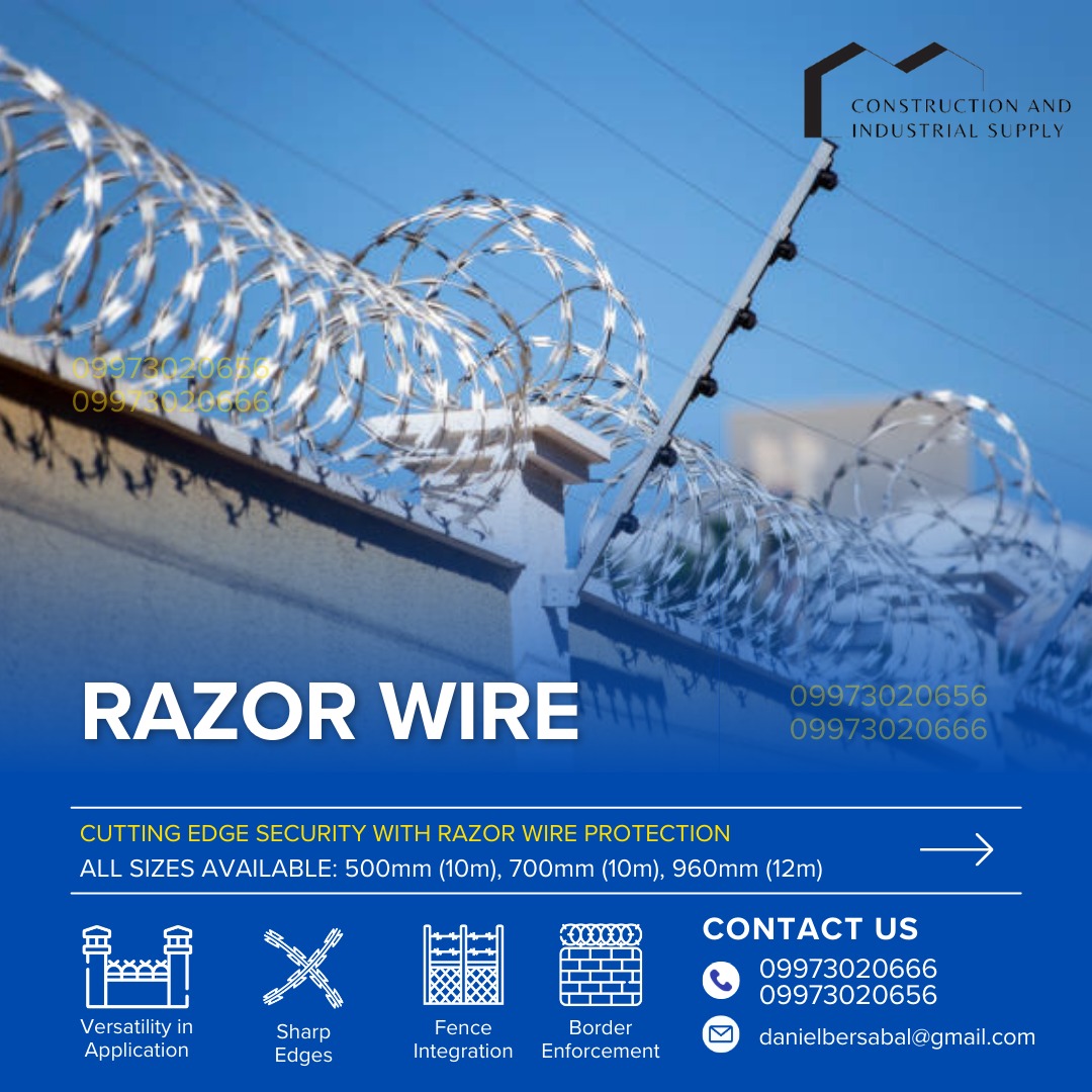 Concertina Wire | Razor Wire | Barbed Wire | Prison Security | Military ...