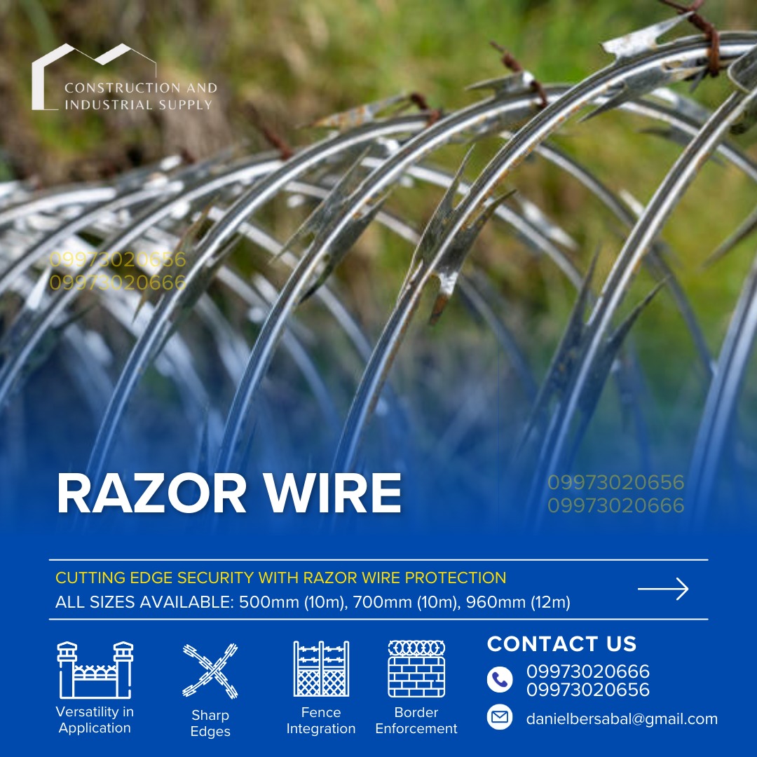 Concertina Wire | Razor Wire | Barbed Wire | Prison Security | Military ...