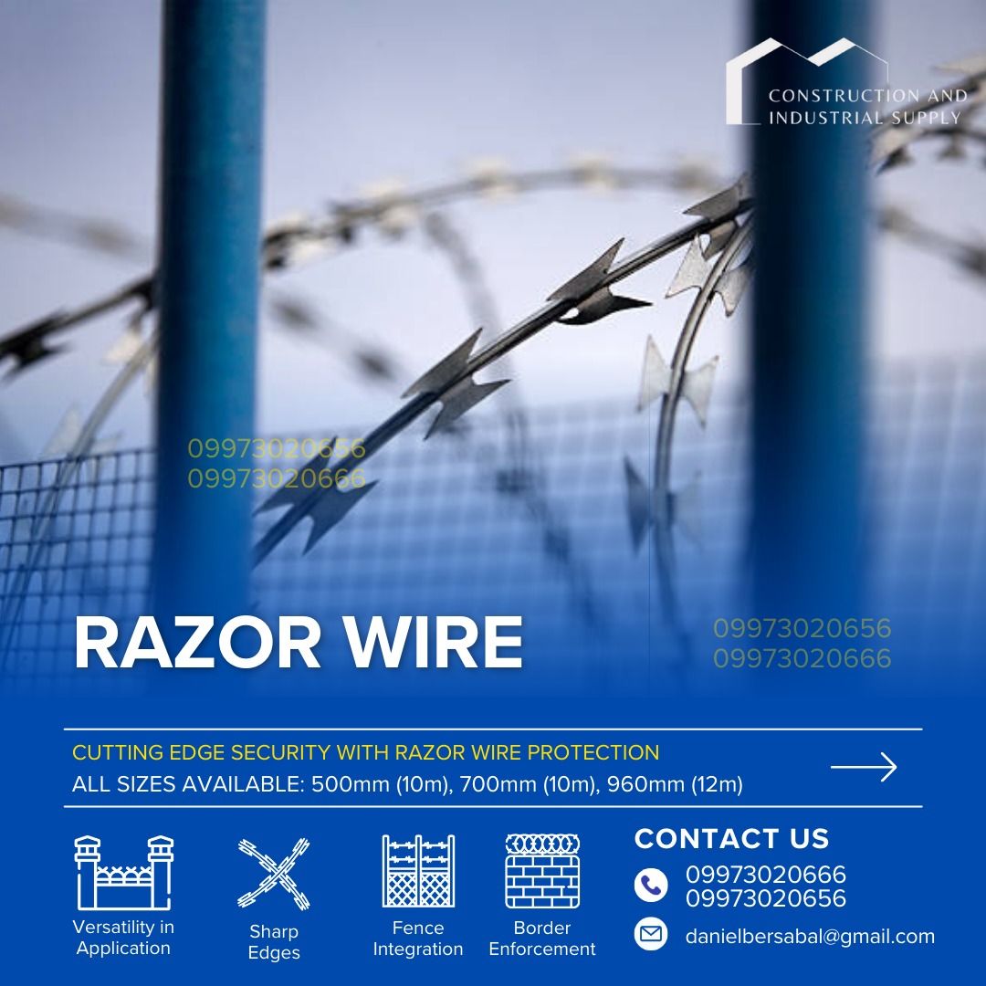 Concertina Wire | Razor Wire | Safety First | Combat Wire | Secure ...