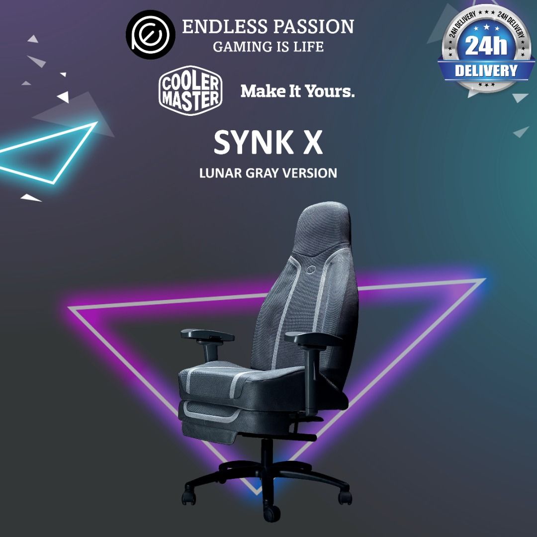 Cooler Master SYNK X, Furniture & Home Living, Furniture, Chairs on ...