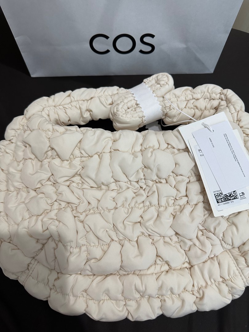 COS Mini quilted bag in Off-white, Women's Fashion, Bags & Wallets ...