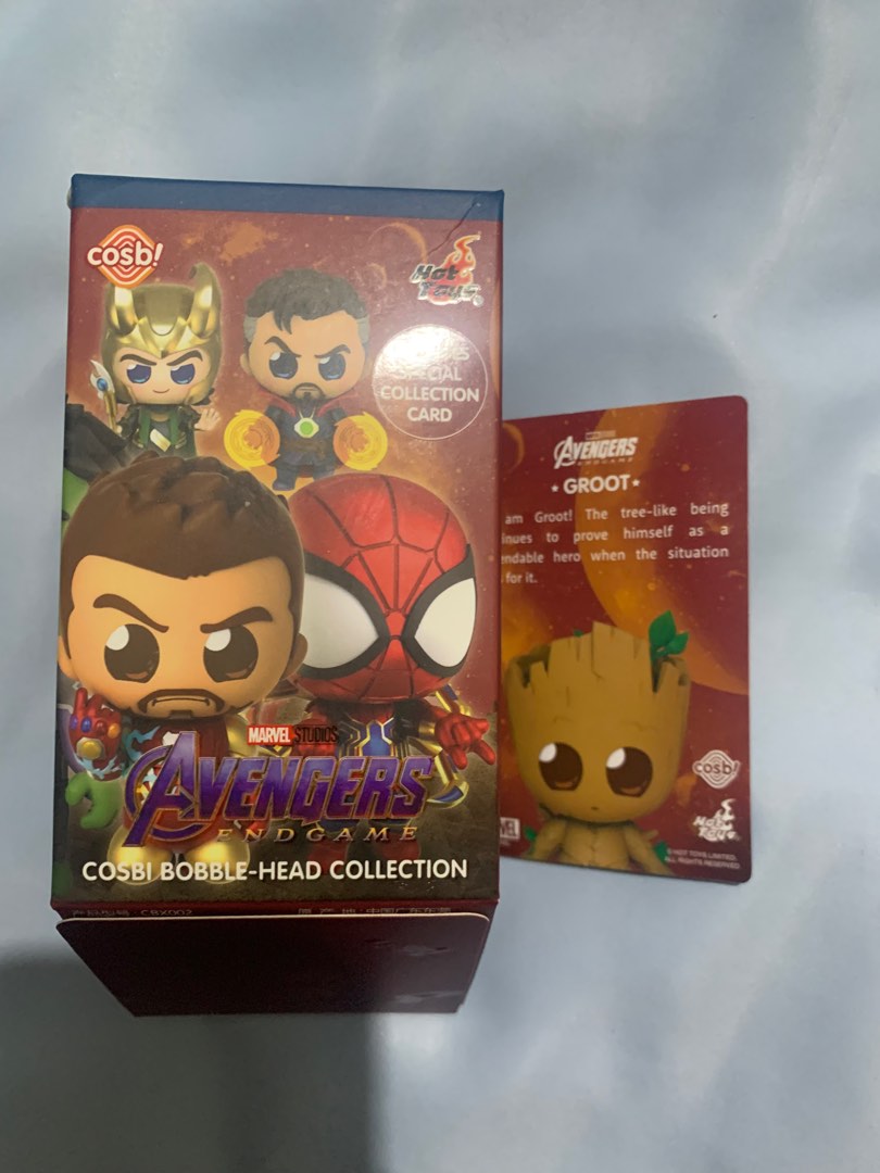 Cosbi marvel endgame Groot wts/wtt, Hobbies & Toys, Toys & Games on ...