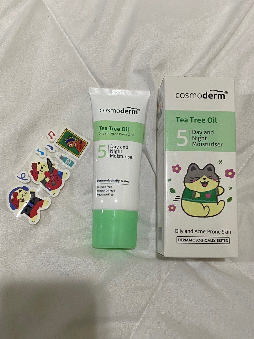 Cosmoderm Tea Tree Oil Moisturizer, Beauty & Personal Care, Face, Face ...