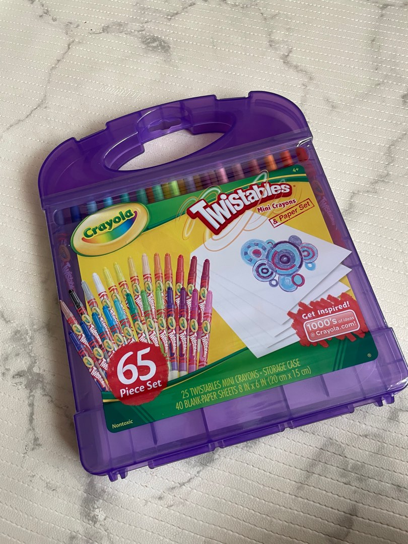 Crayola Mini Twistables Crayon Kit, Hobbies & Toys, Stationery & Craft ...