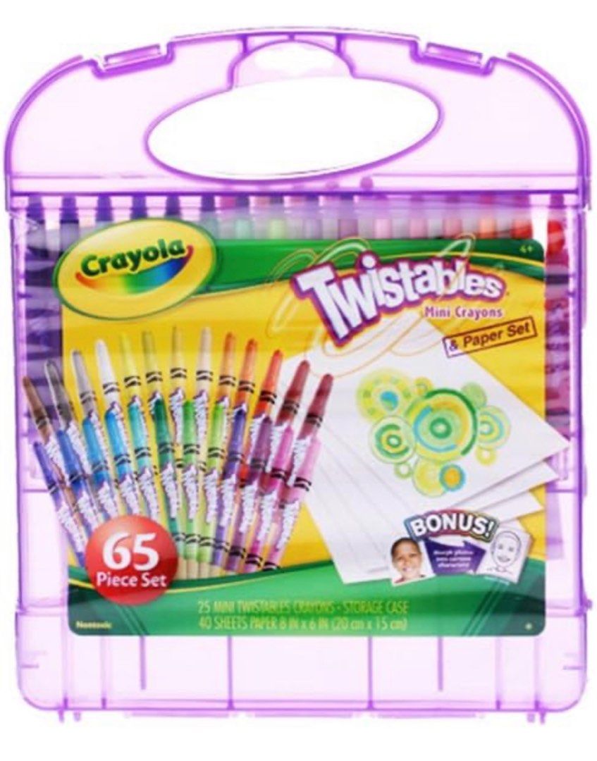 Crayola Mini Twistables Crayon Kit, Hobbies & Toys, Stationery & Craft ...
