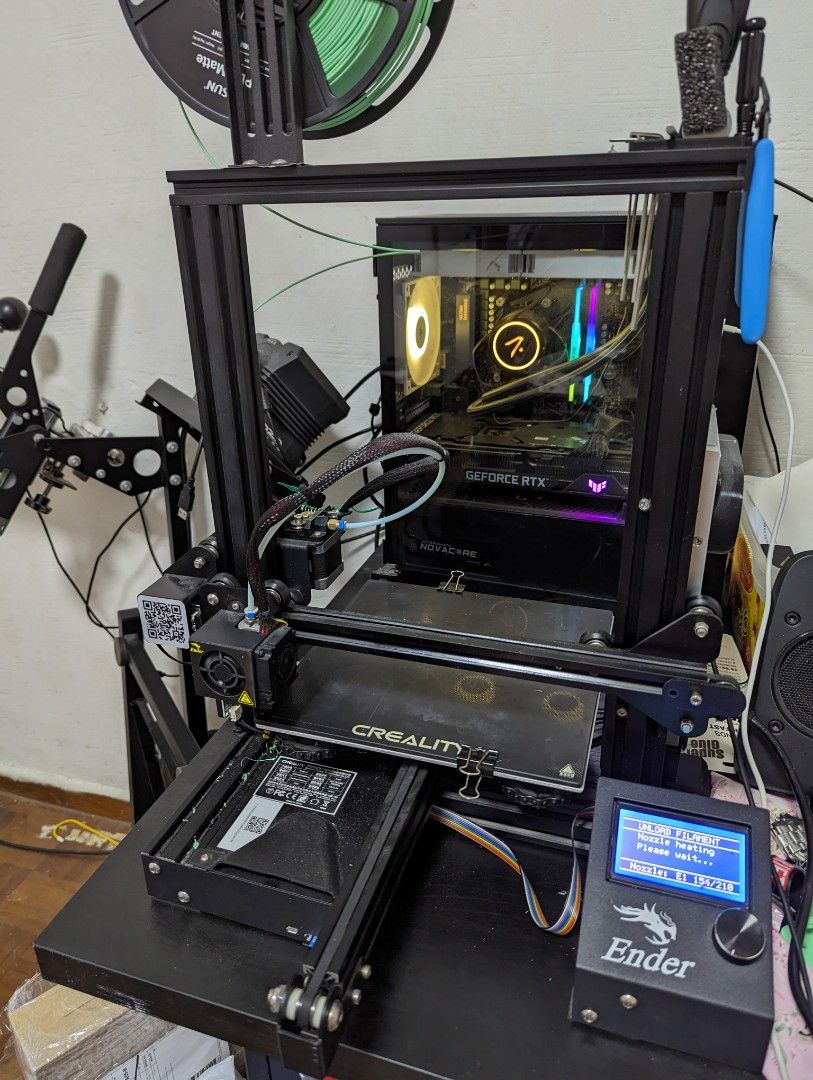 Creality Ender 3 V1 With Bigtreetech Skr Mini E3 V3 0 Hobbies And Toys Stationery And Craft Other
