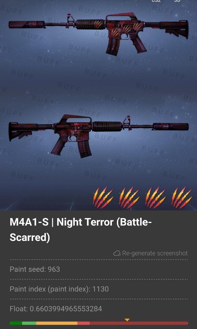 M4a1 S Night Terror