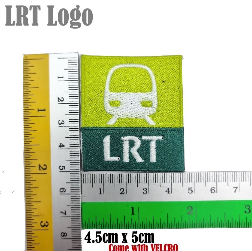 Customised Patches Public Transport SMRT SBS Bus Train Velcro ...