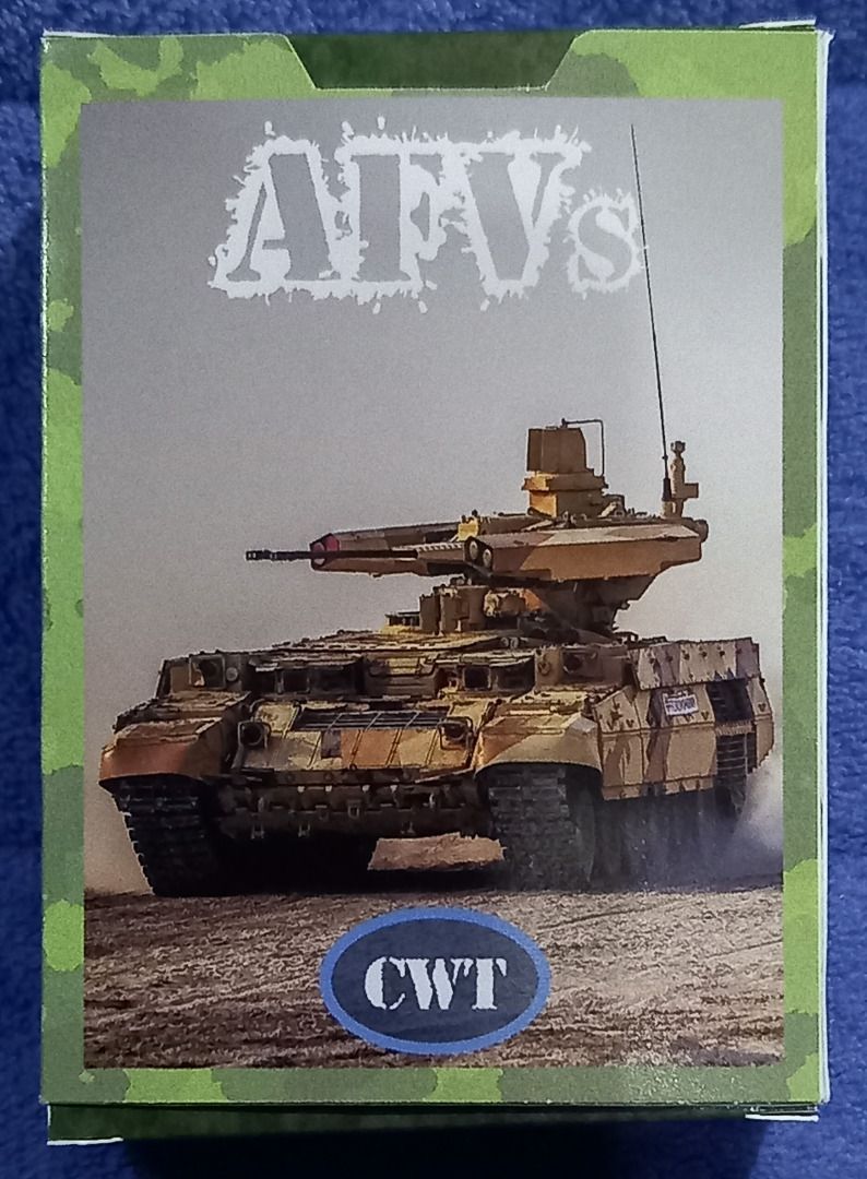 CWT AFV Thick Edition Card Game, Hobbies & Toys, Toys & Games on Carousell