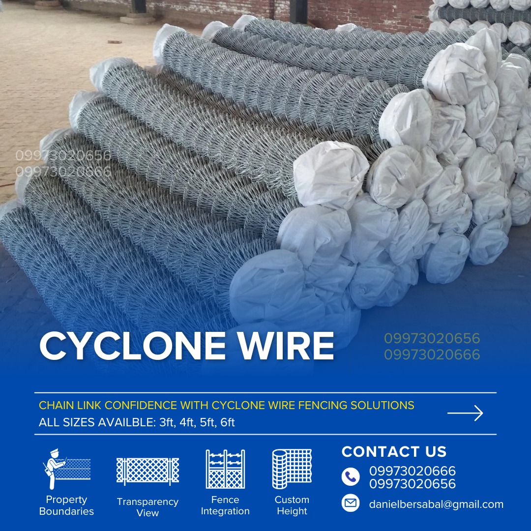 Cyclone Wire | Hurricane Fence | Fences | Chain Wire Fence | Chain Link ...