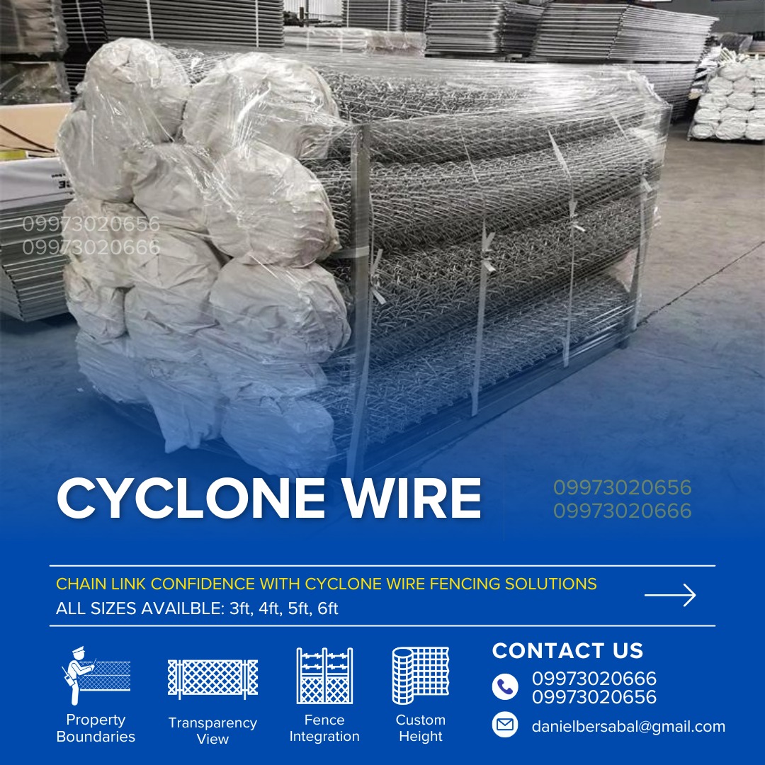 Cyclone Wire | Hurricane Fence | Fences | Livestock Fencing | Perimeter ...
