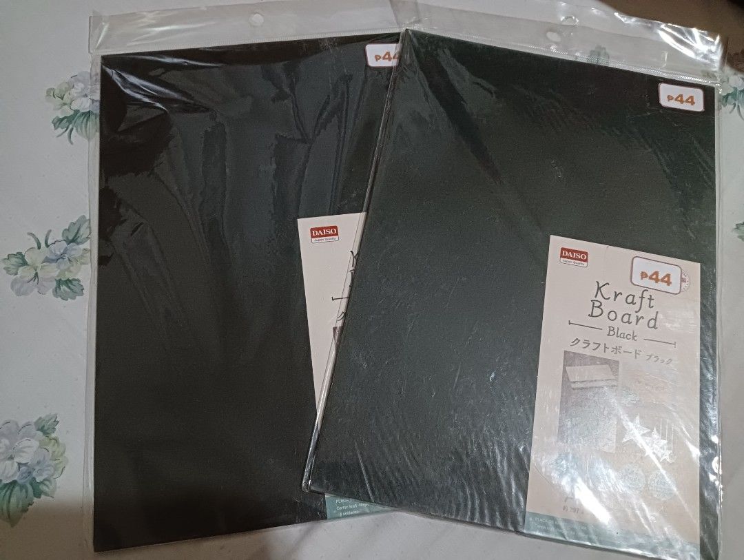 DAISO Kraft Board, Hobbies & Toys, Stationary & Craft, Craft Supplies ...