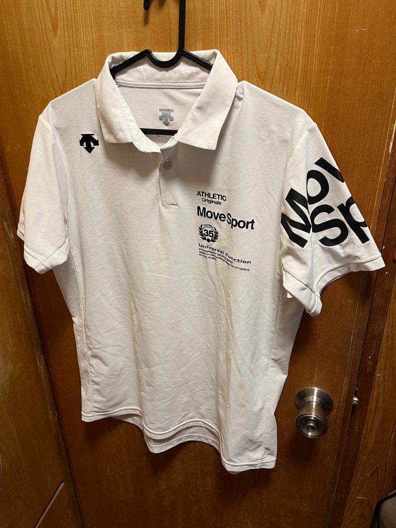 Descente Polo Shirt, 男裝, 上身及套裝, T-shirt、恤衫、有領衫 - Carousell