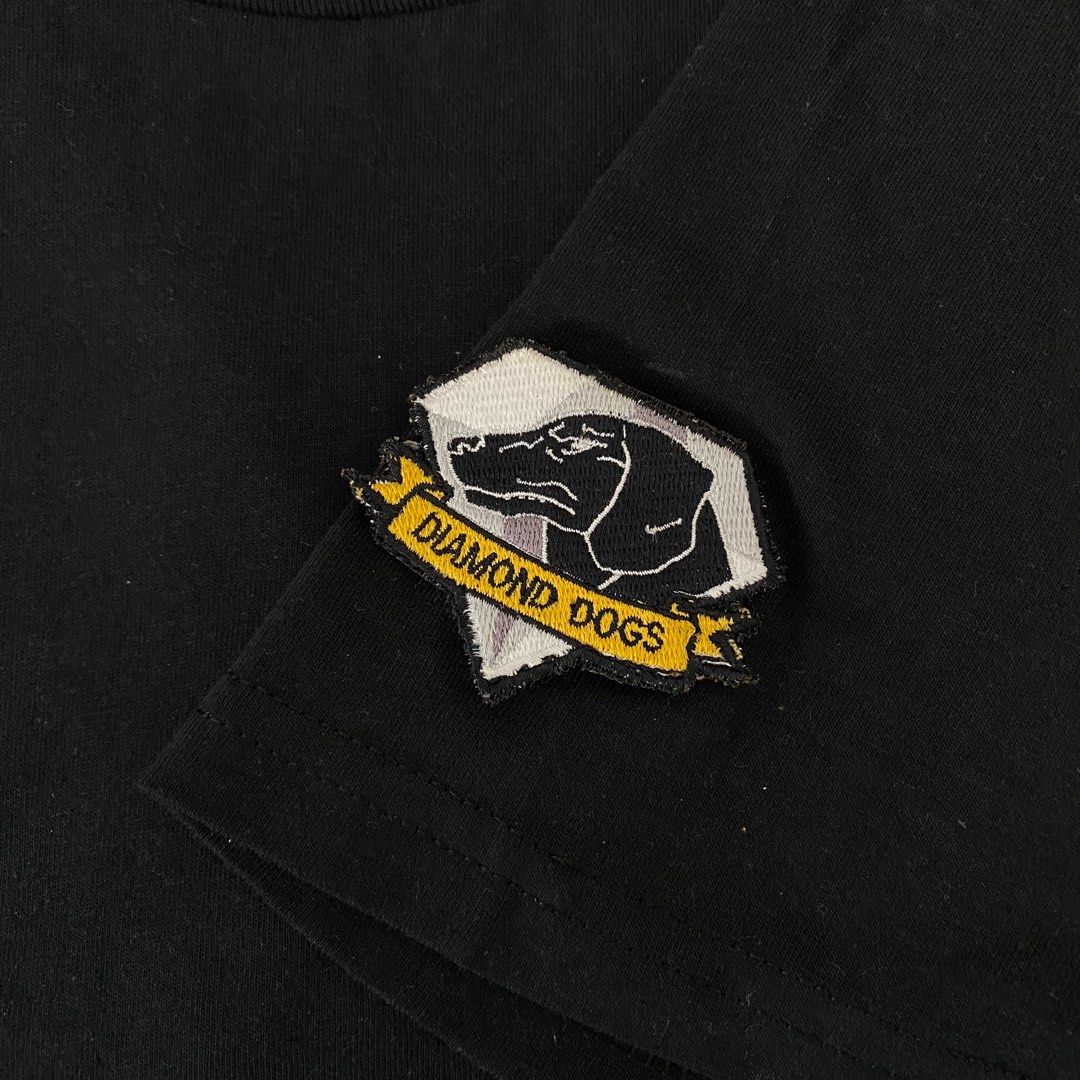 Diamond Dogs velcro patches MGSV custom shirt, Men's Fashion, Tops ...