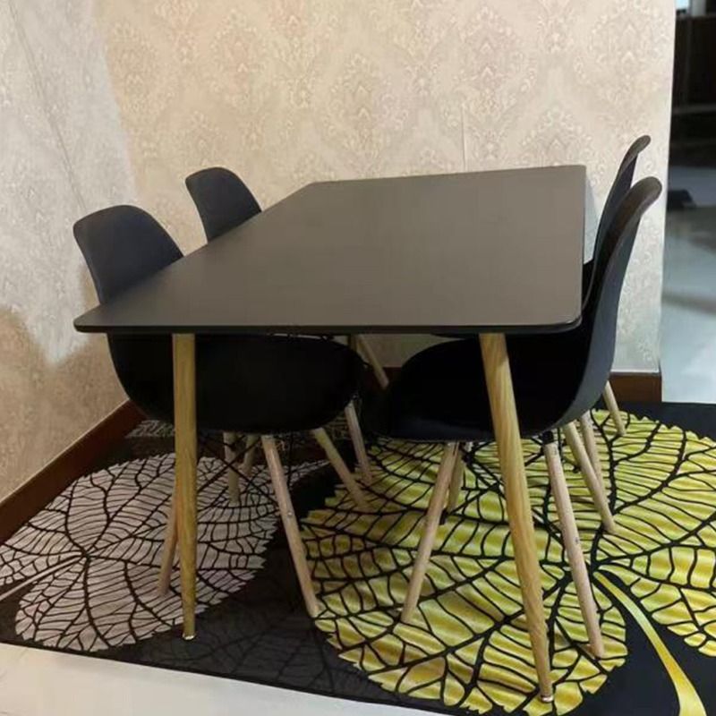 Dining Table set Simple style living room dining table chair cash on ...