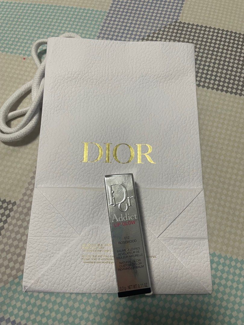 Dior Addict Lip Glow 012 Rosewood, Beauty & Personal Care, Face, Makeup ...