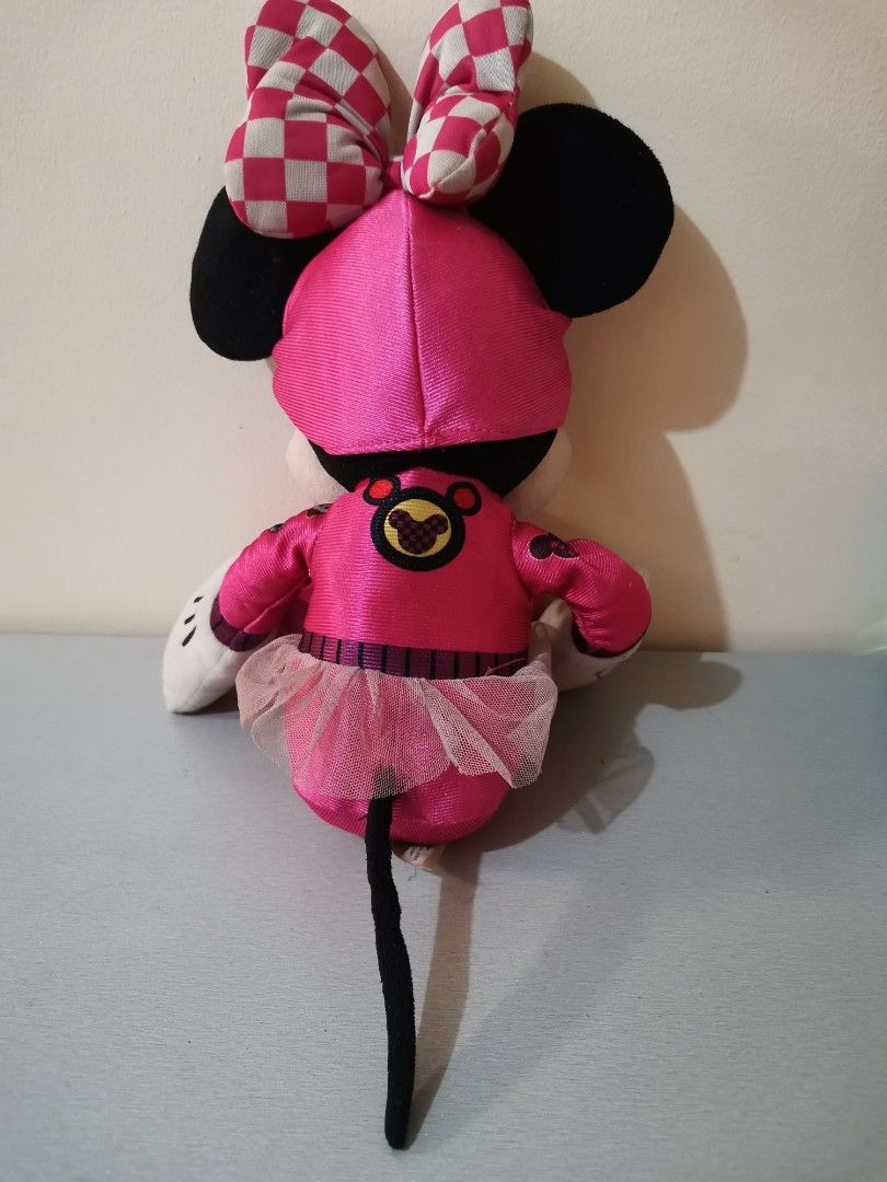 Disney Minnie Mouse Race Car Suit Plush, Hobbies & Toys, Toys & Games ...