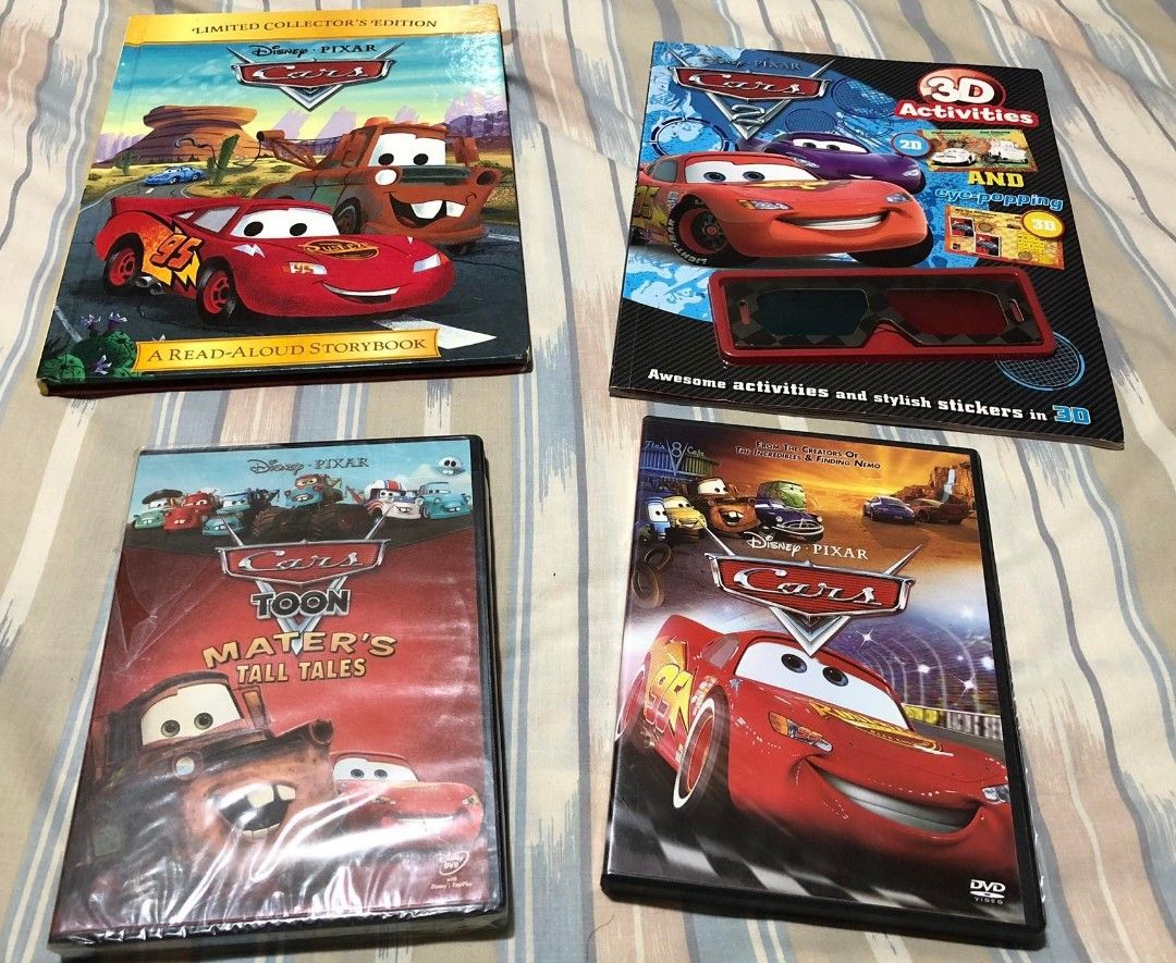 Disney Pixar's Cars Book + DVD bundle, Hobbies & Toys, Memorabilia ...