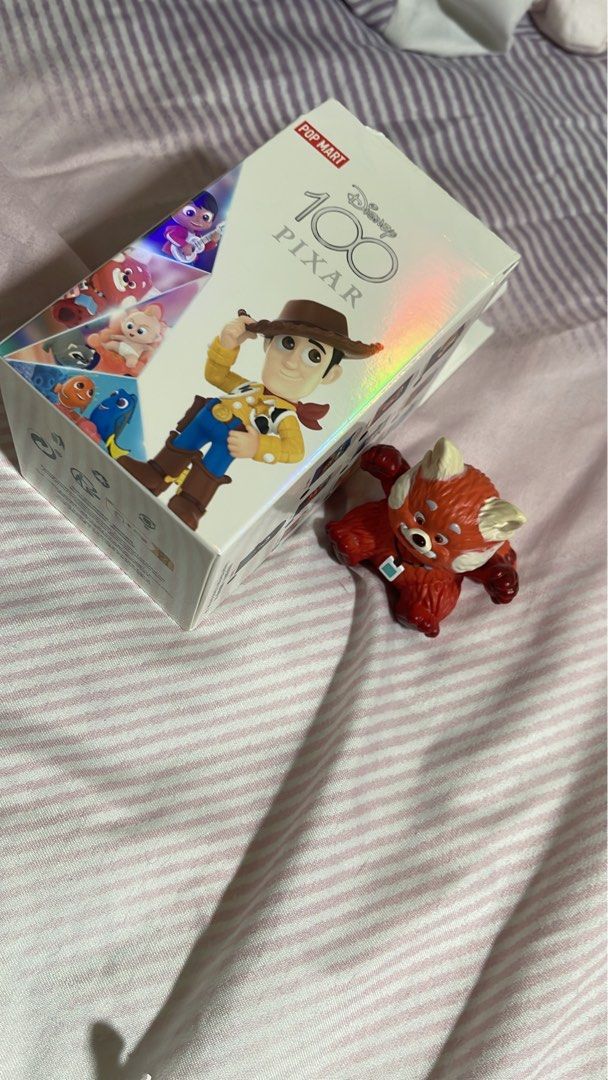 disney popmart (turning red), Hobbies & Toys, Toys & Games on Carousell