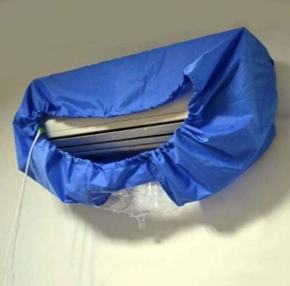 DIY Aircon Cleaning Bag Cover with Drainage Tube (2m), Furniture & Home ...
