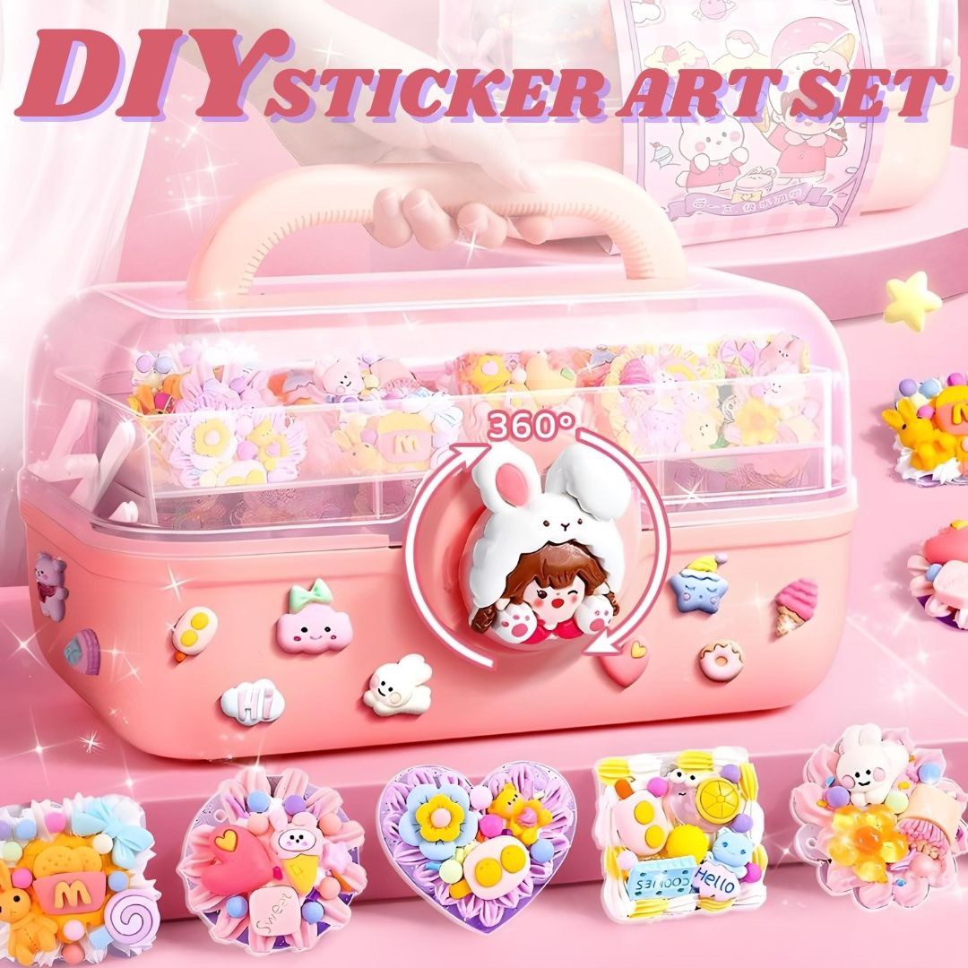 DIY Sticker Art Set, Hobbies & Toys, Toys & Games on Carousell